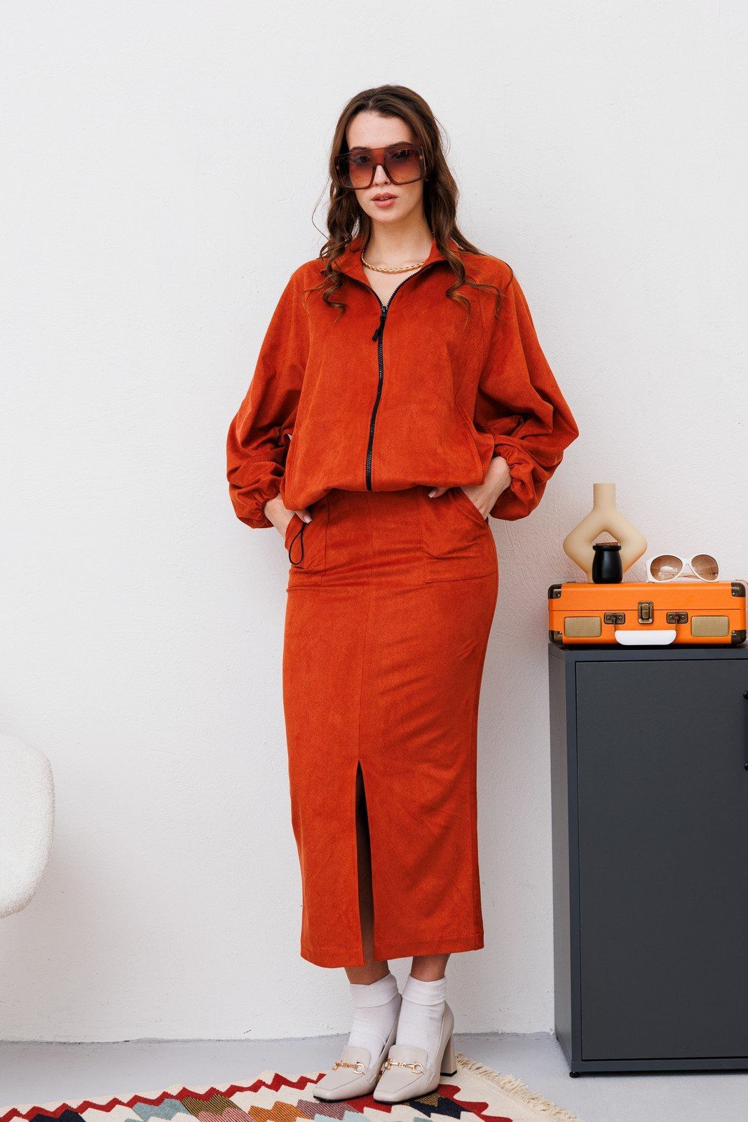 Костюм с юбкой 475-1 NikVa купить - 8% скидка | в наличии